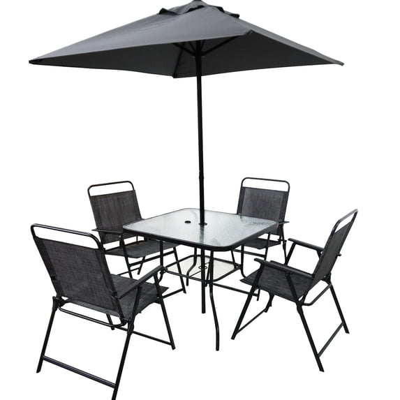 4 Folding Chairs - Convenient Seating - Patio Outdoor Gathering ...