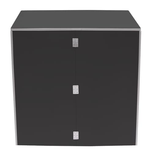 4' Folding Portable Event Bar with Top and Middle Shelves, Foldable ...