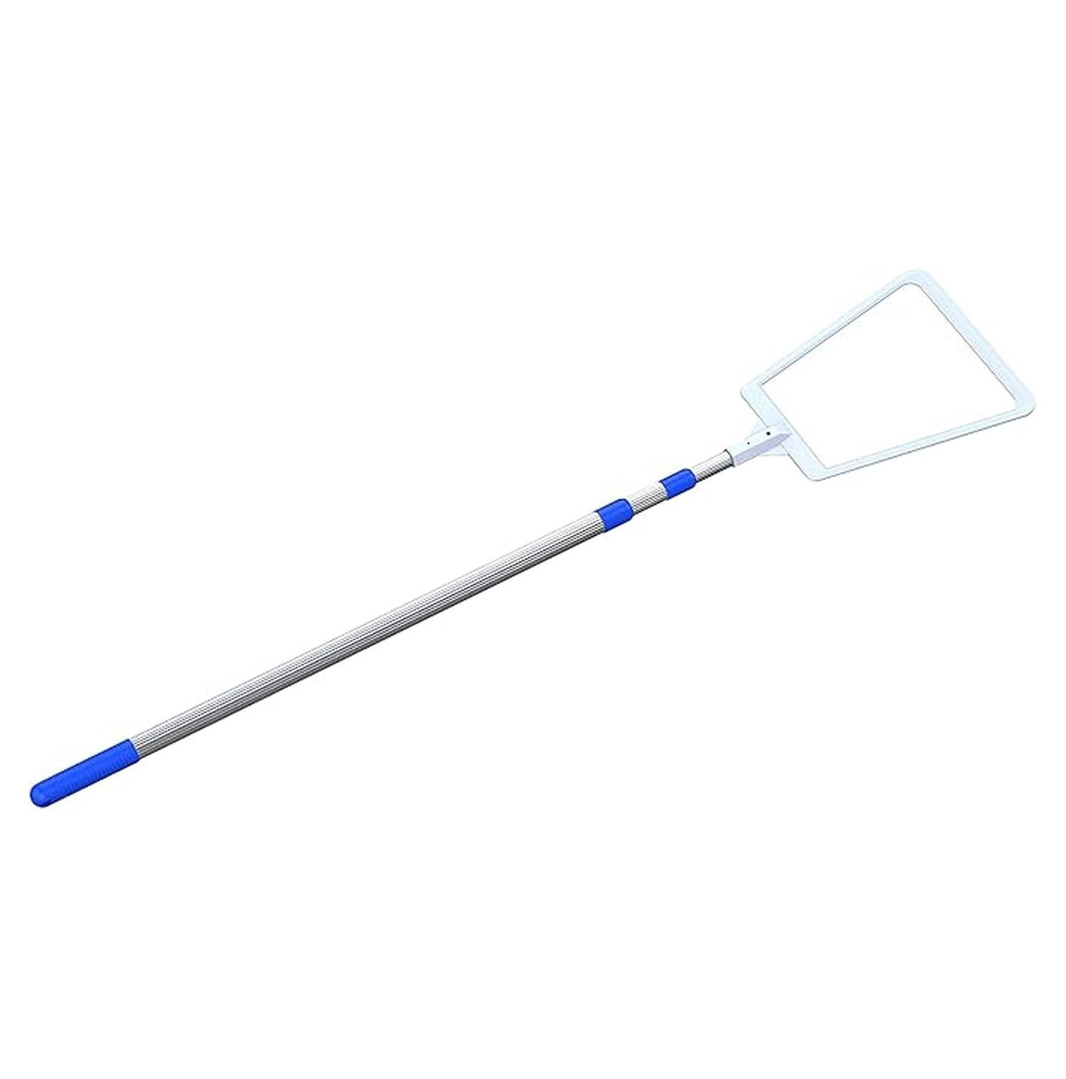 4 Foot - 10 Foot Telescopic Pole with Leaf Rake Net WS005 - Walmart.com