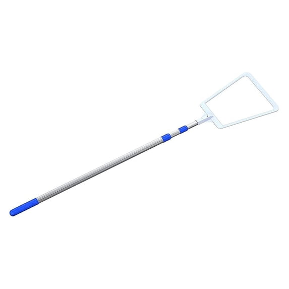 4 Foot - 10 Foot Telescopic Pole with Leaf Rake Net WS005 - Walmart.com