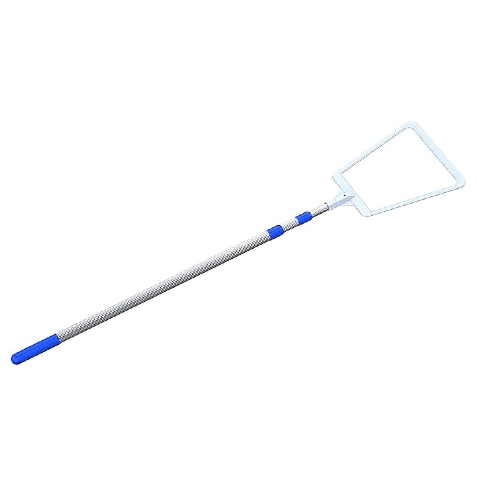 4 Foot - 10 Foot Telescopic Pole with Leaf Rake Net WS005 - Walmart.com