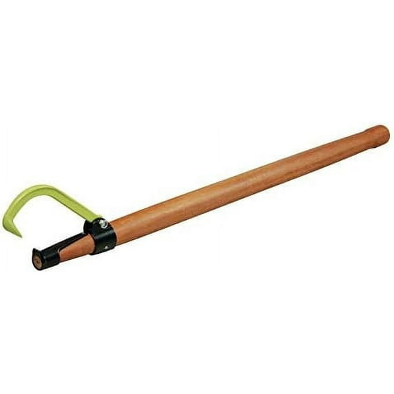 4-Foot Cant Log Roller, Lightweight Wood Handle and Hook Tool for Heavy ...