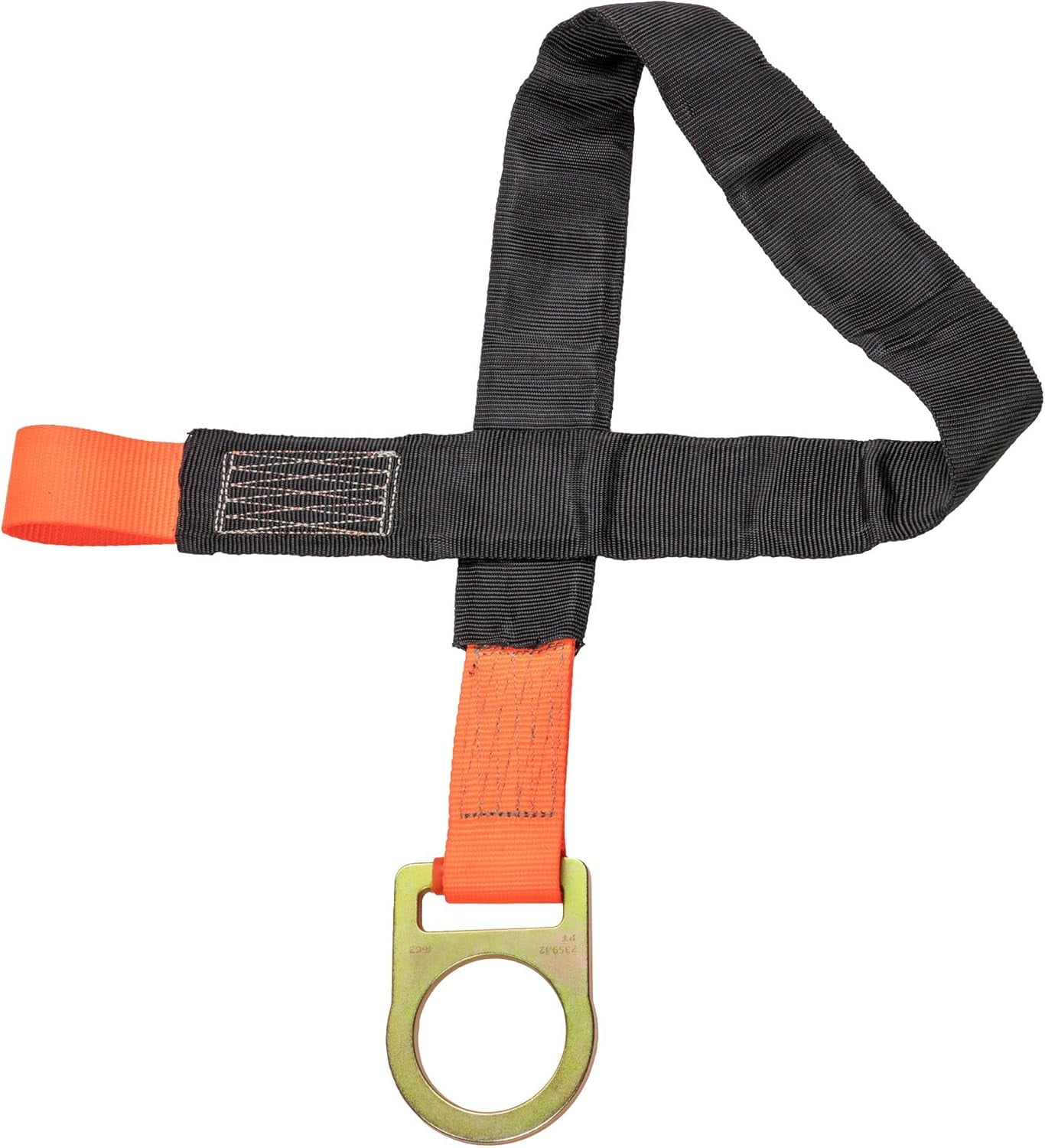 4-Foot Concrete Anchor Tie-Down, Fall Safety Harness Strap, Meets OSHA ...