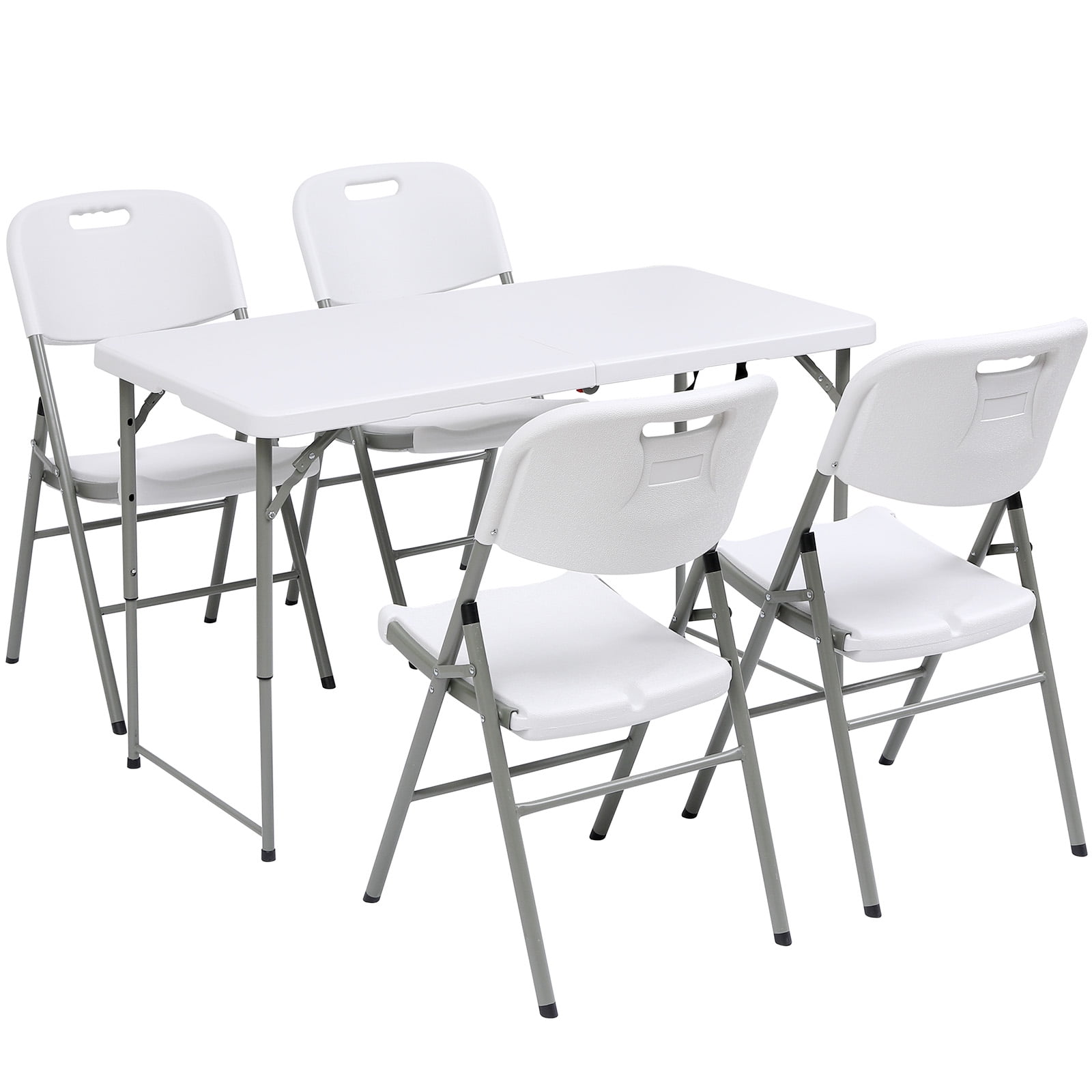 4 Foot Folding Table WhiteWarming Tips: Keep the table away from ...