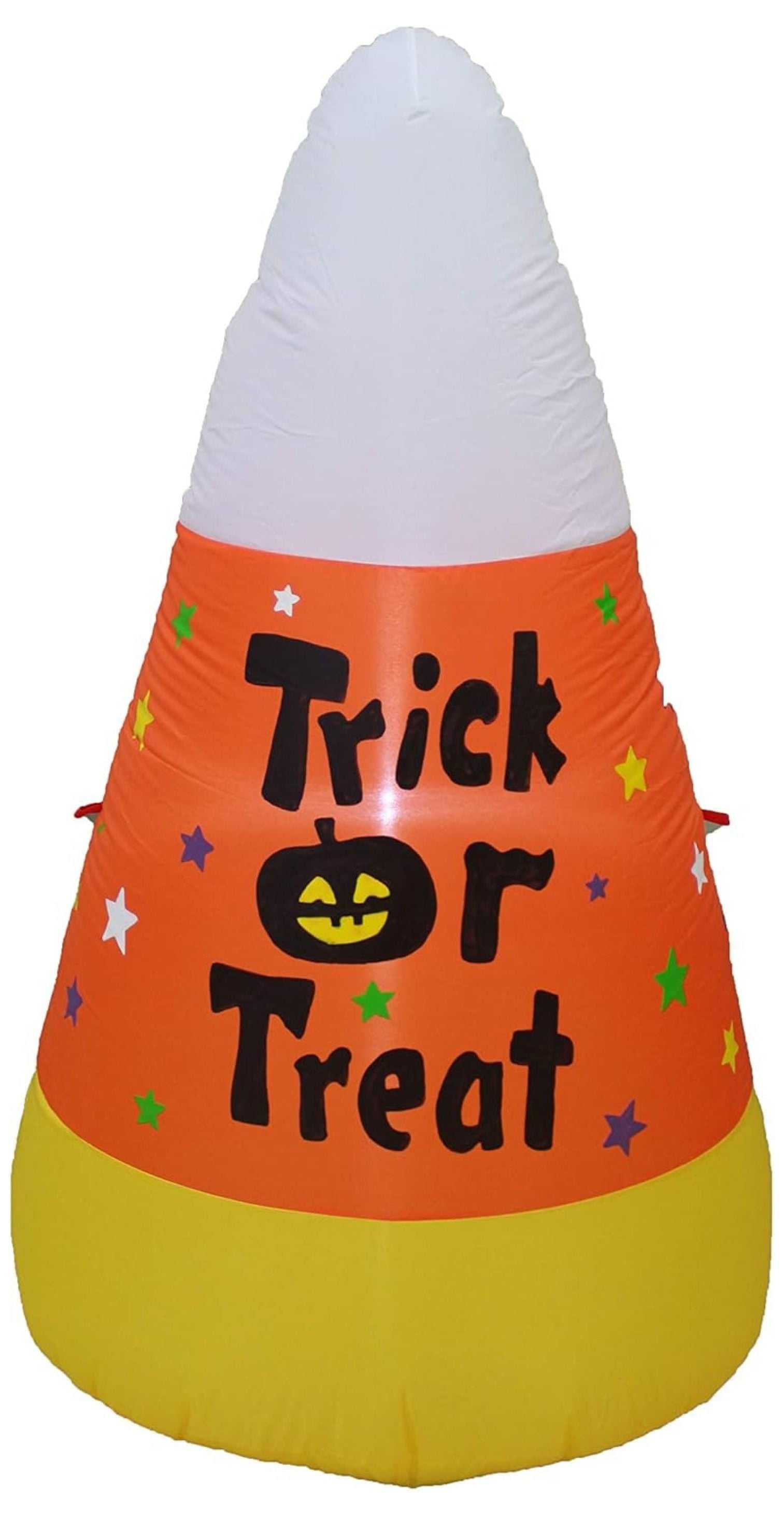 4 Foot Tall Inflatable Candy Corn Trick or Treat Outdoor Indoor Holiday ...
