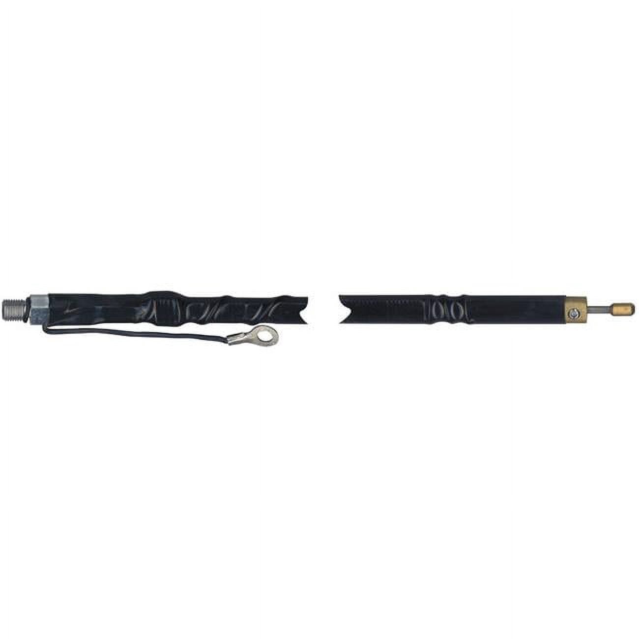 4 Foot Tunable Tip Fiberglass Whip Antenna Black - Walmart.com