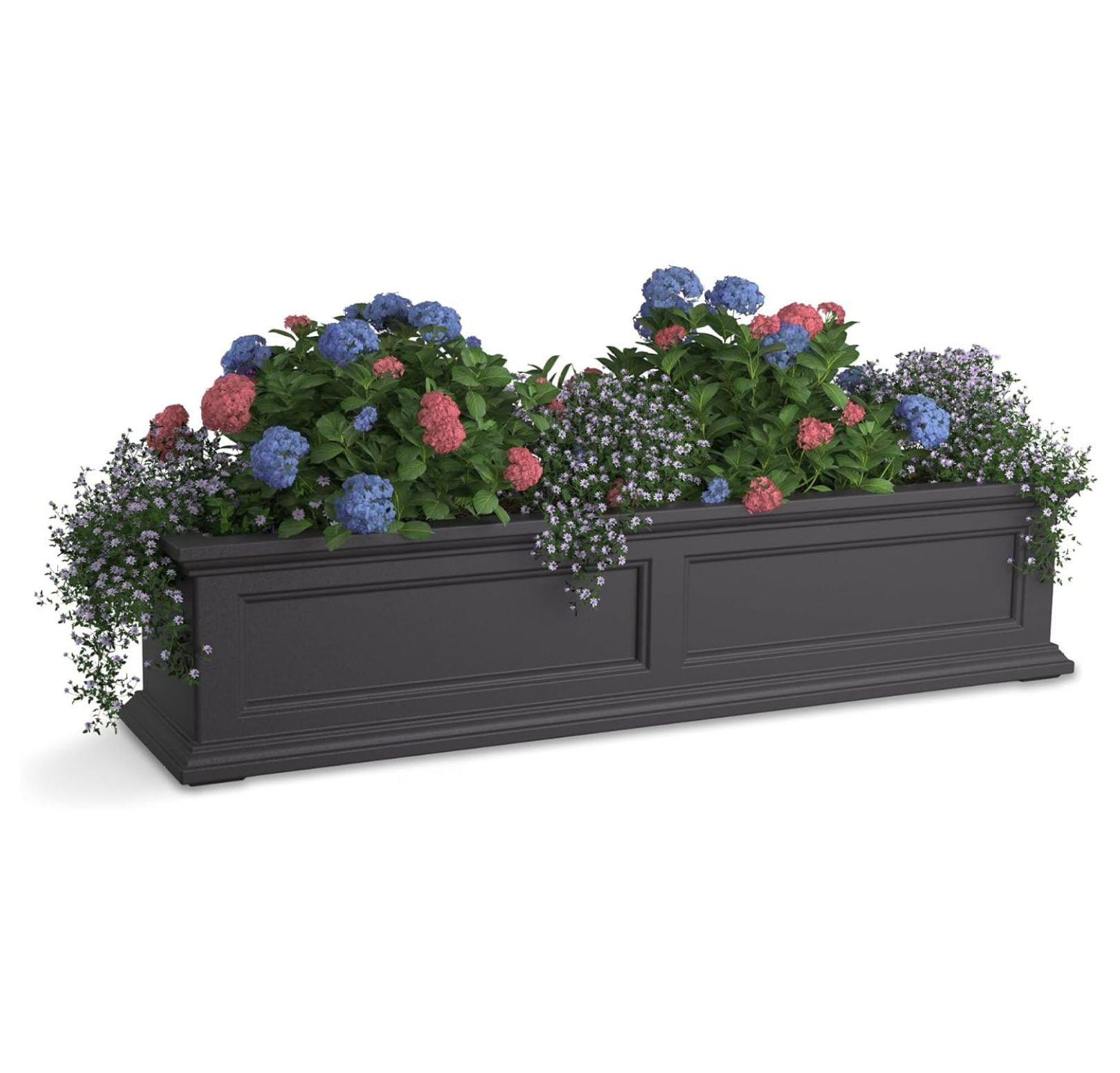 4-Foot Window Box – Self-Watering, Weather-Resistant Planter for ...