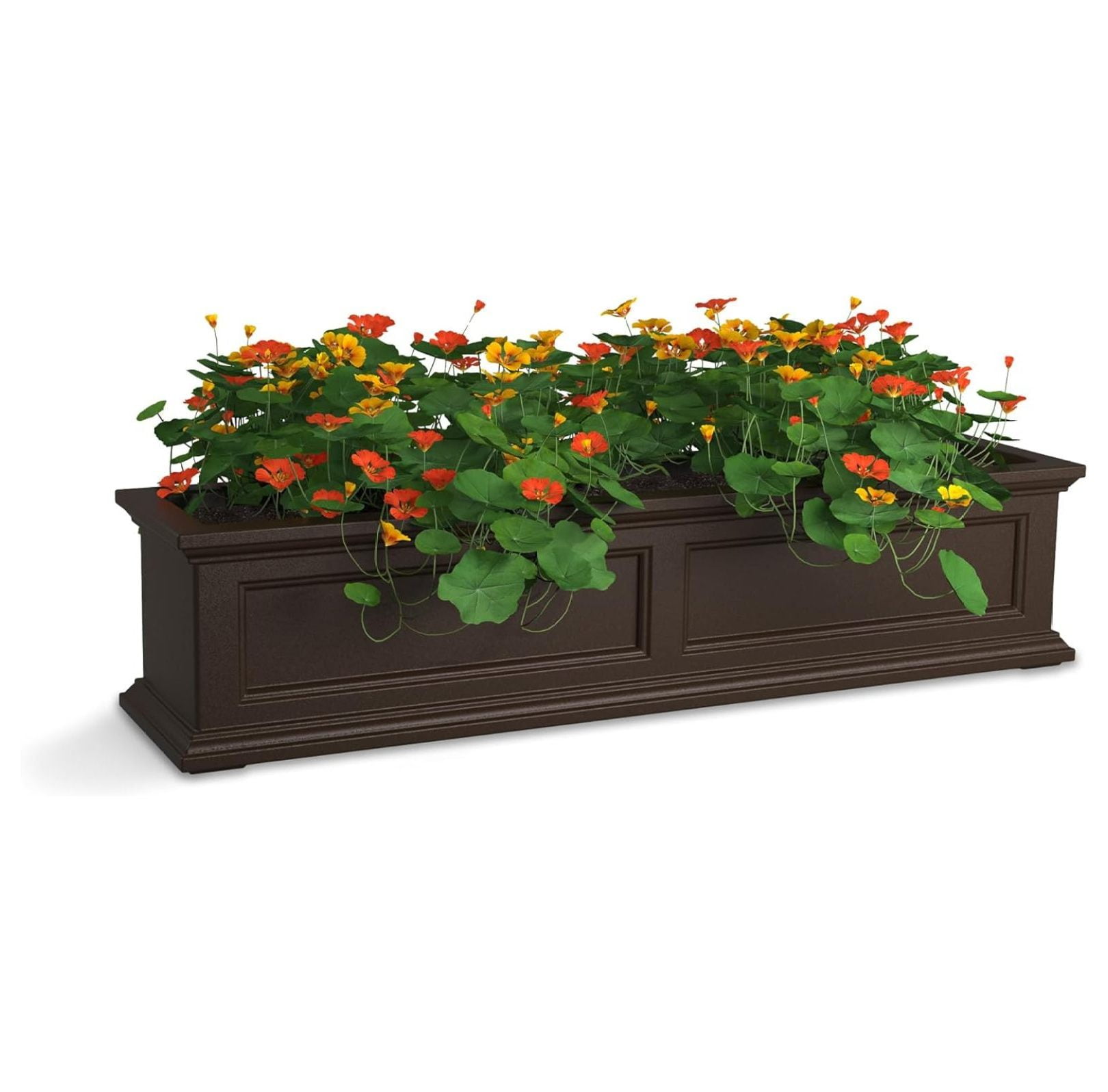 4-Foot Window Box – Self-Watering, Weather-Resistant Planter for ...
