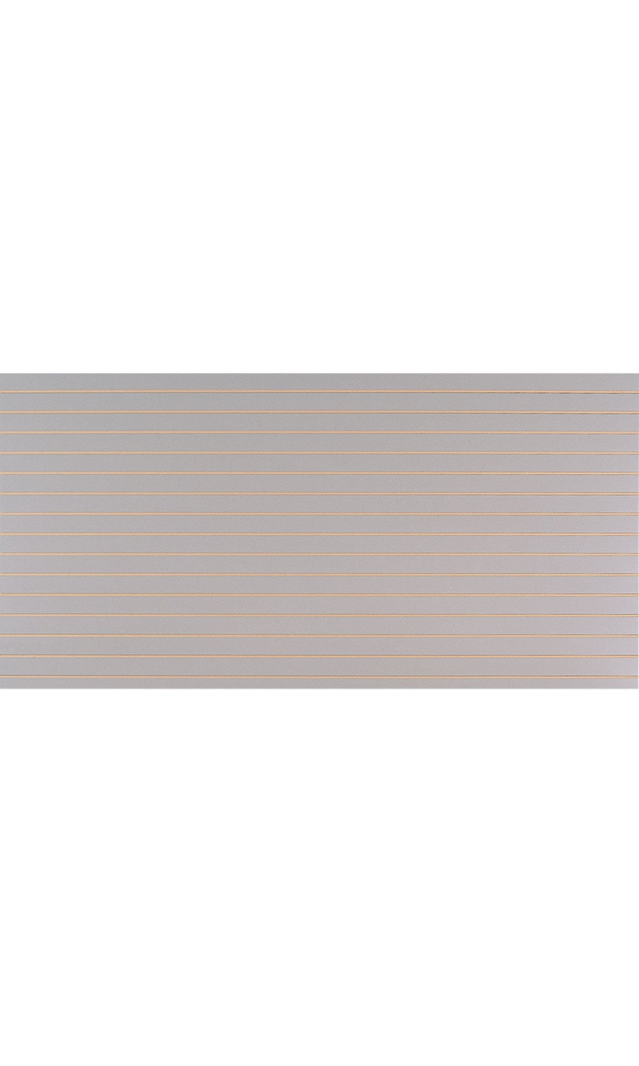 SSWBasics 4 Foot x 8 Foot Horizontal Gray Slatwall Panel - Walmart.com