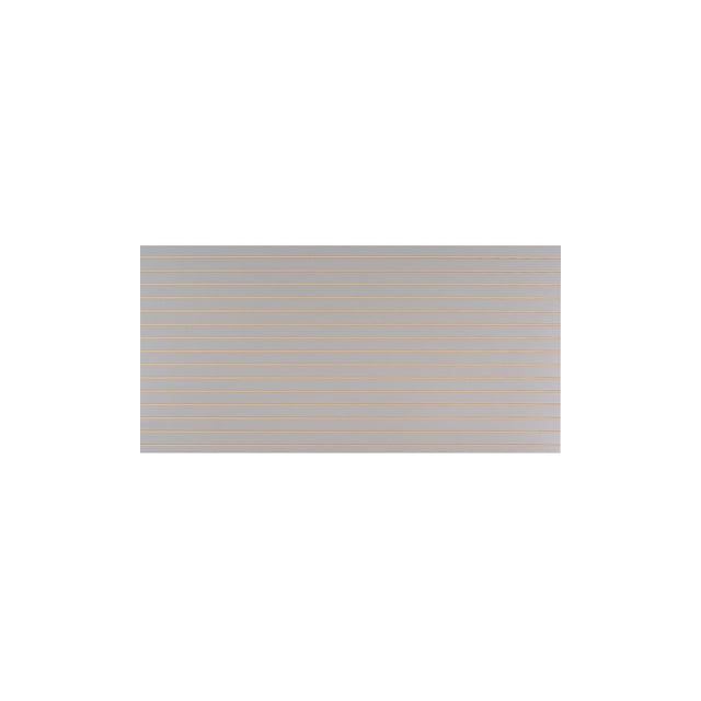 SSWBasics 4 Foot x 8 Foot Horizontal Gray Slatwall Panel - Walmart.com