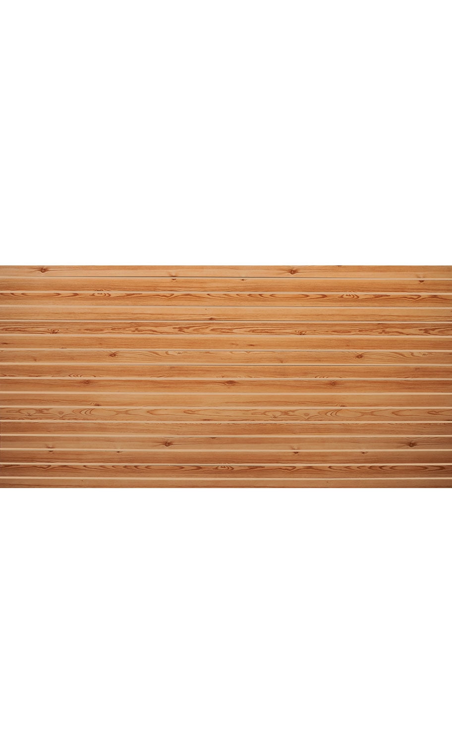 4 Foot x 8 Foot Horizontal Knotty Pine Slatwall Panel - Walmart.com