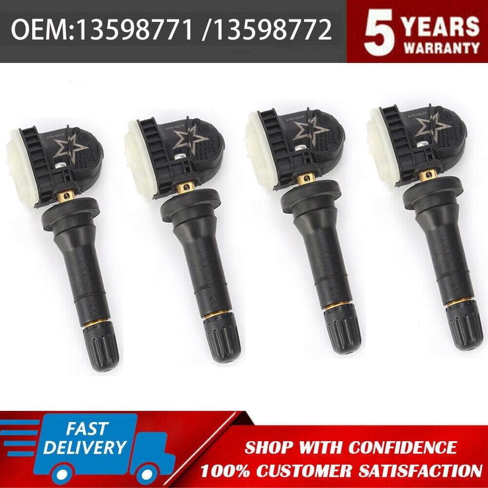 GM Genuine TPMS Tire Pressure Monitoring Sensor 13598772 13598771 ...