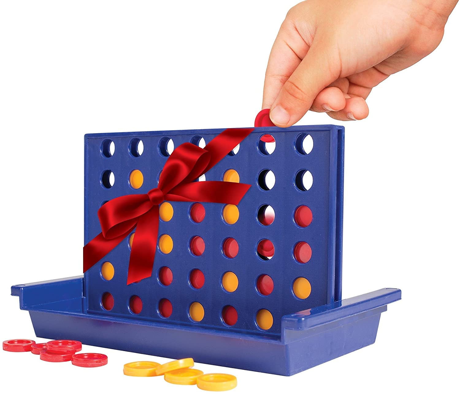 4 Four in a Row Game – Classic 4 to Score Educational Fun Board Games ...