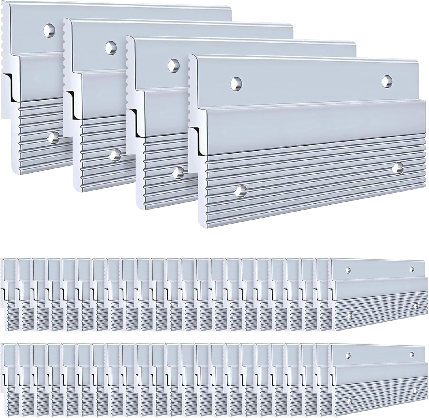 The 4'' French Cleat Hanger, Heavy Duty Picture Hanger Aluminum Z Clips ...