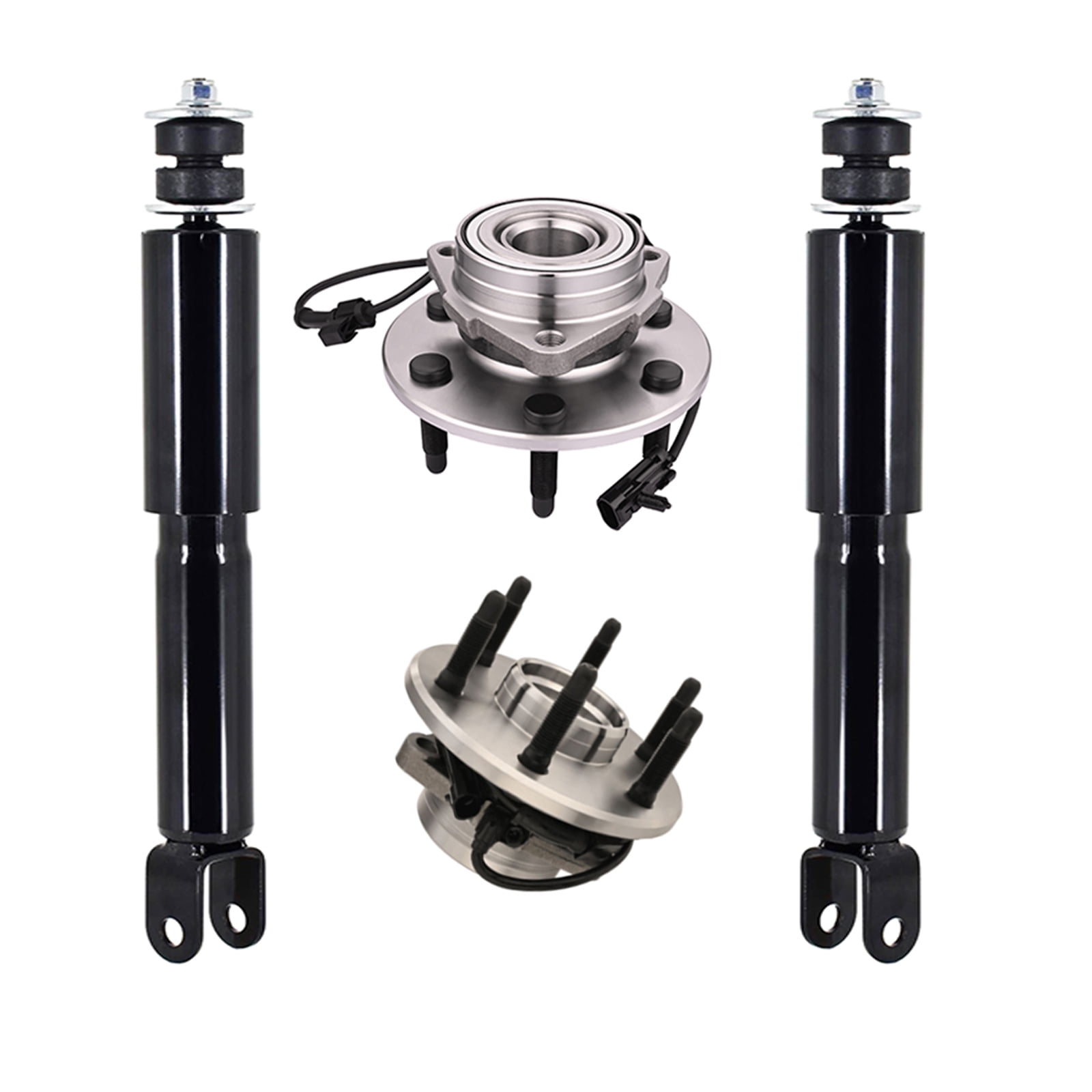 4 Front Shock Absorber-Wheel Hub For 2000-2006 Chevy Suburban 1500 Exc ...