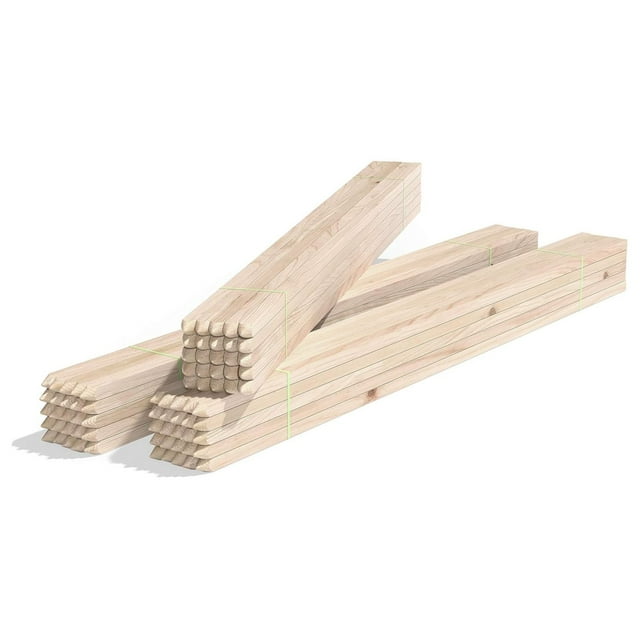 4 Ft. Garden and Sign Post Stakes (75 Pack) - Walmart.com