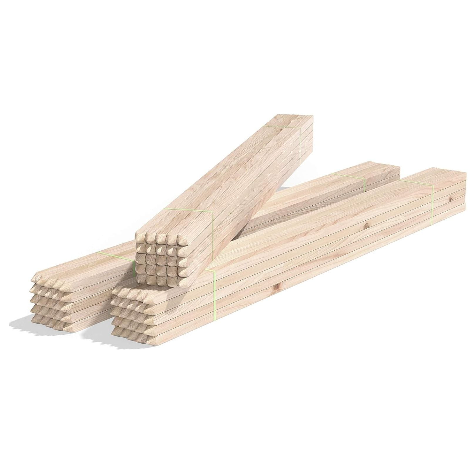 4 Ft. Garden and Sign Post Stakes (75 Pack) - Walmart.com