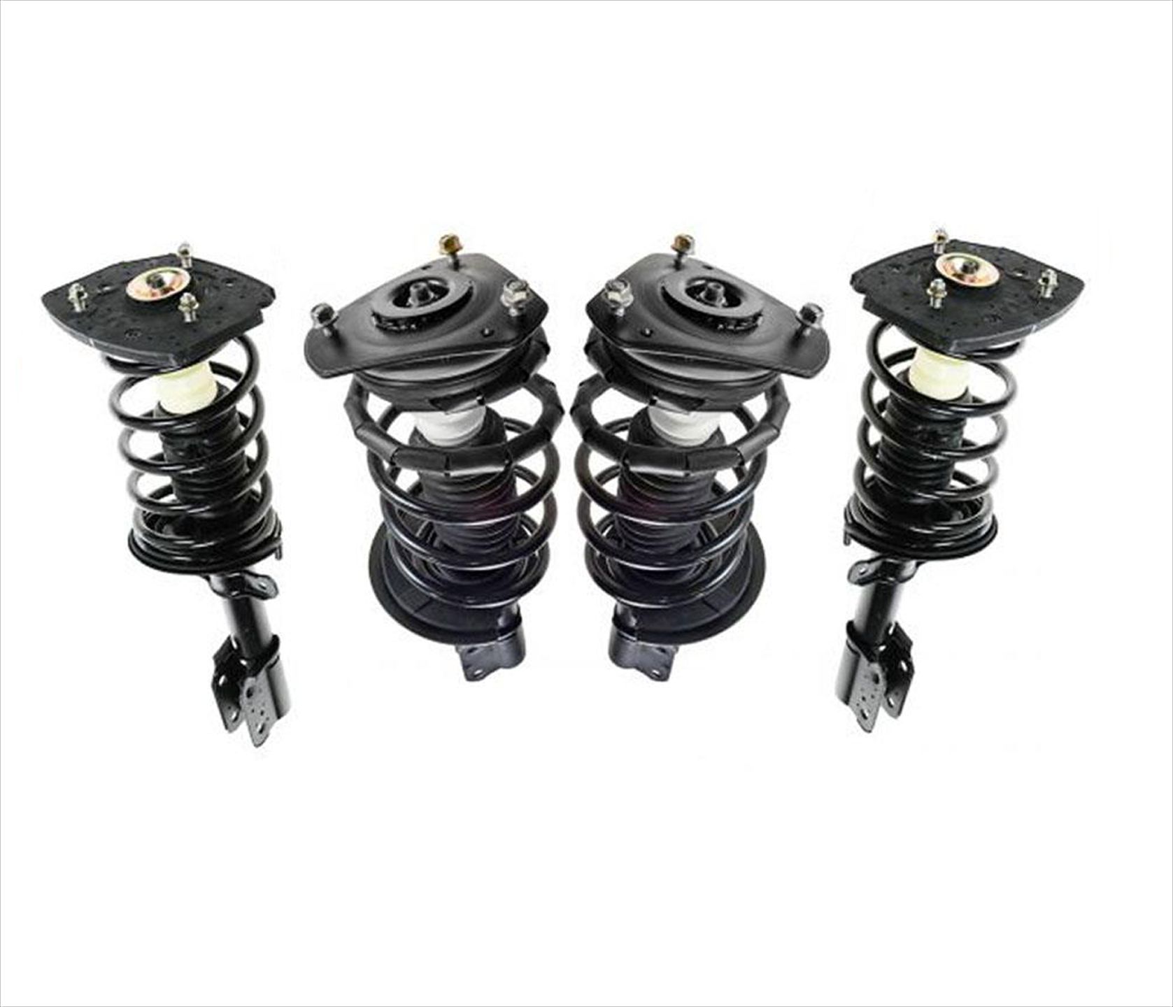 (4) Ft Rr Complete Coil Spring Struts Fits For 00-07 Chevy Monte Carlo ...