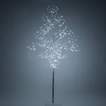 Vickerman 2' 3' 4' Natural Alpine Artificial Christmas Tree Set, Warm ...