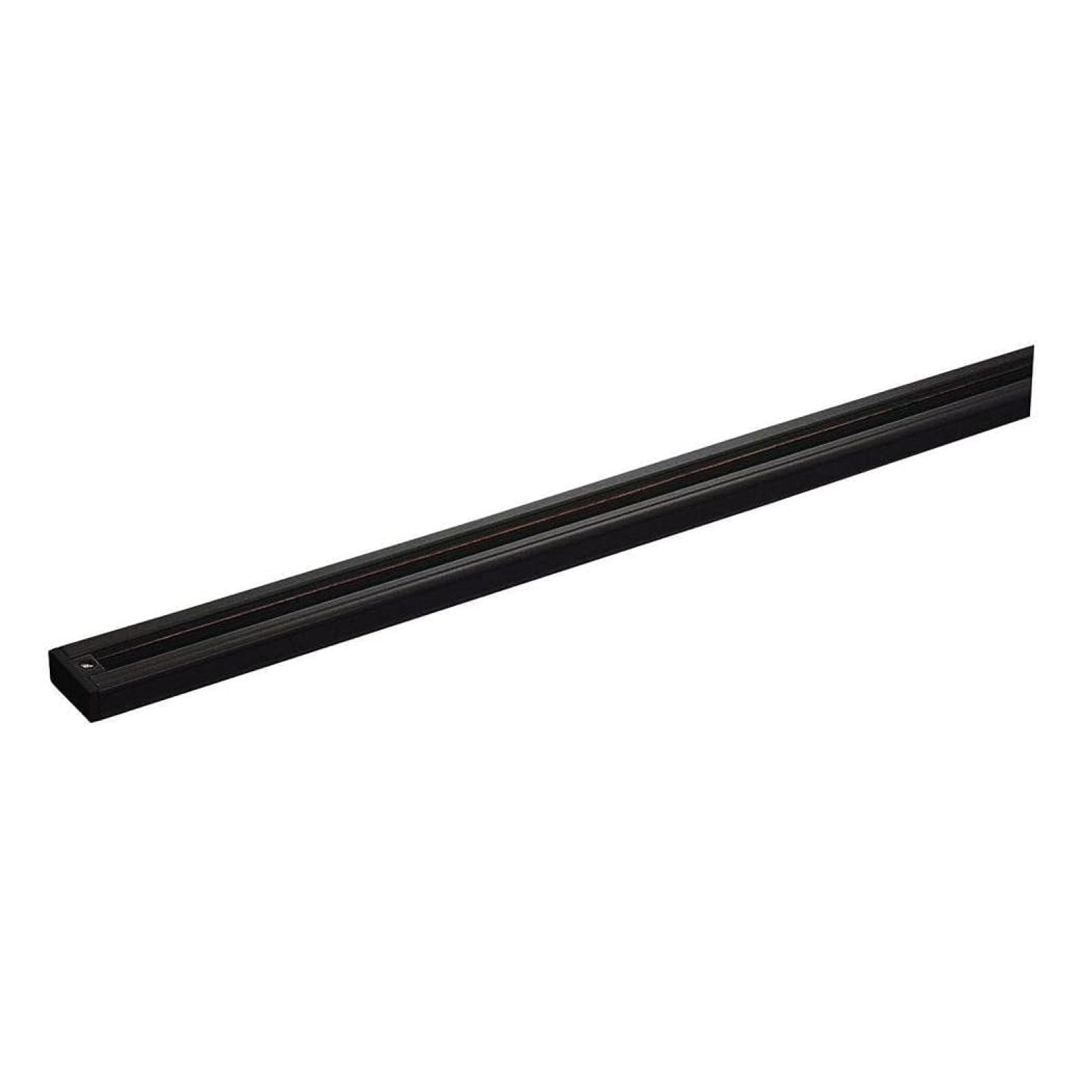 4 Ft. Track Lighting Tr "h x 1.38"w x 1"d Black - Walmart Business Supplies
