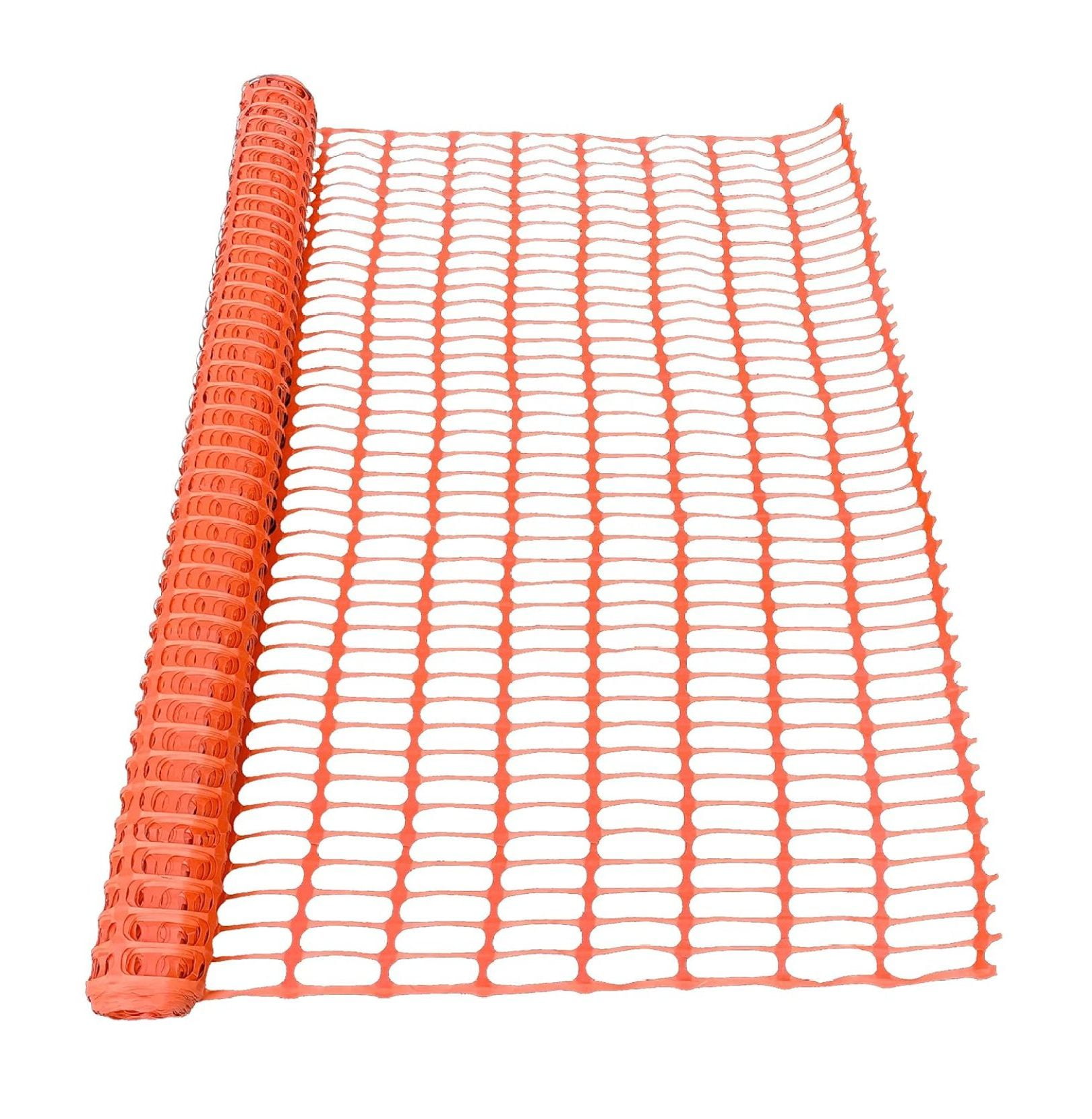 4 Ft by 100 Ft Orange Safety Barrier Fence - Plastic Snow Fence - Great ...
