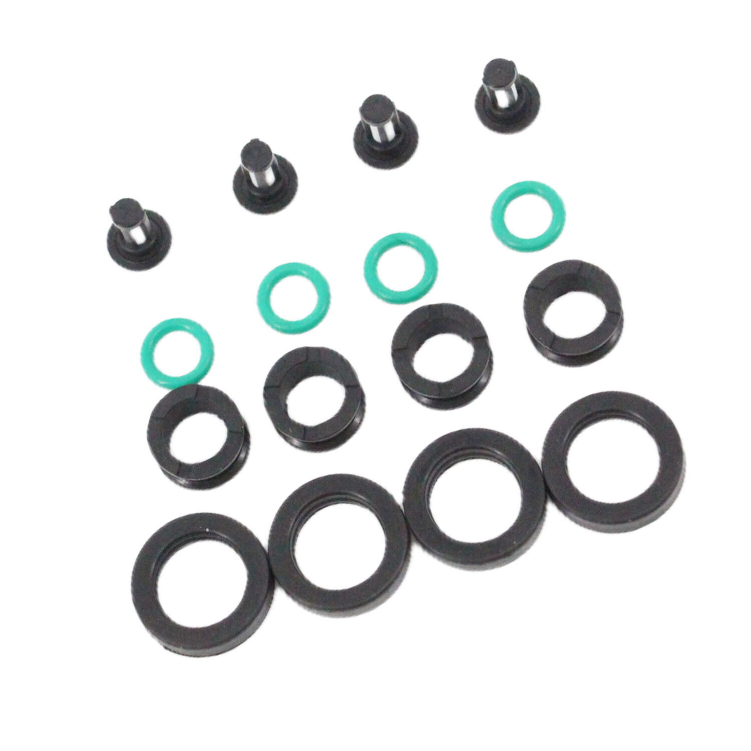 4 Fuel Injector kit for Hayabusa GSX1300 Suzuki GSXR 600 750 1000 15710 ...