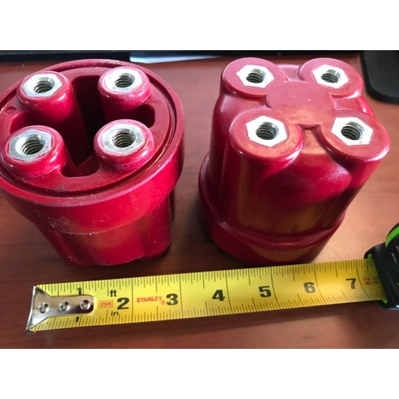 4 GUND Glastic Electrical Standoff Insulators GINS-4610-81-S - Walmart.com