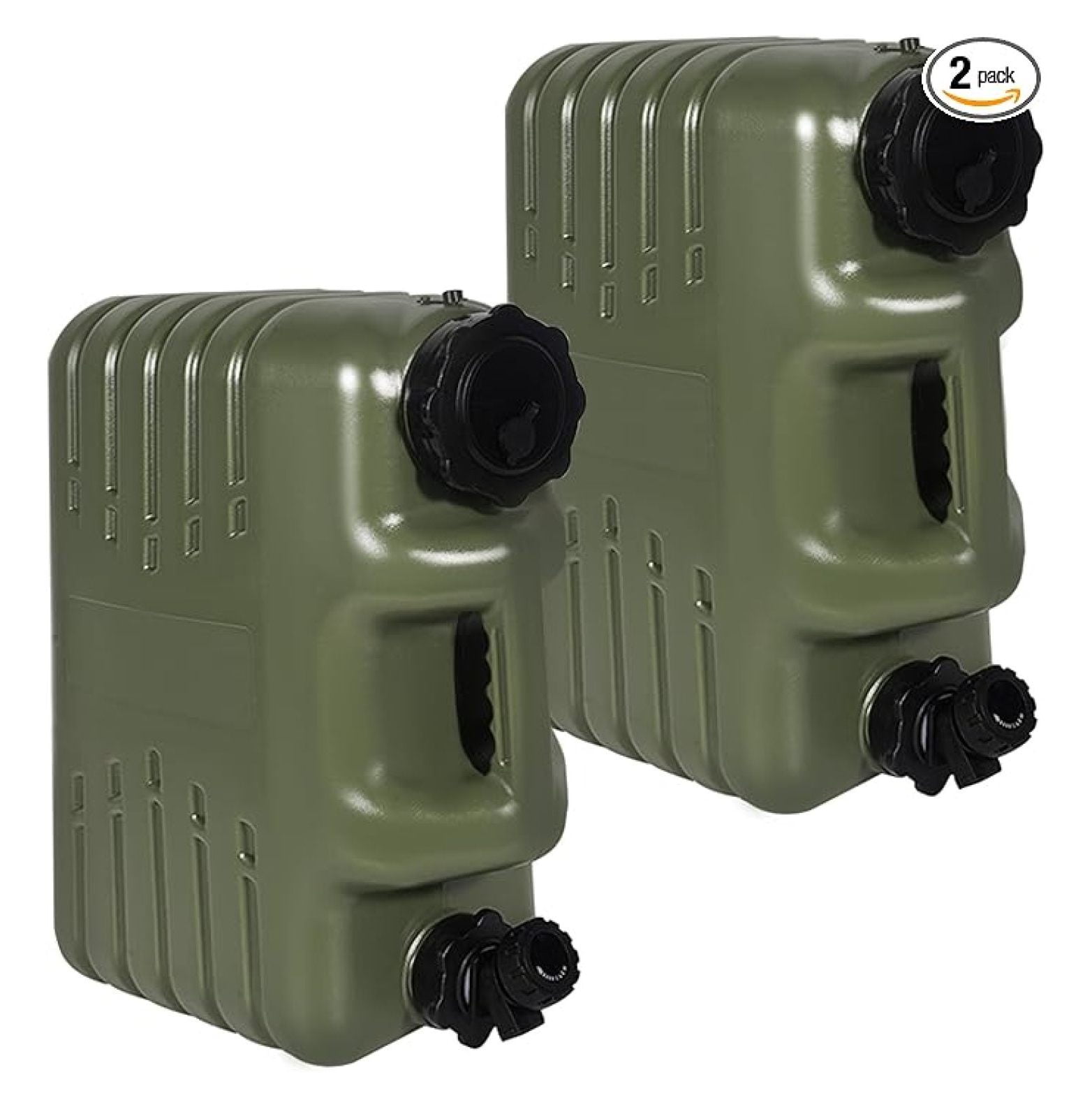 4 Gallon/15L Portable Water Container with Spigot, Camping Water Jug ...