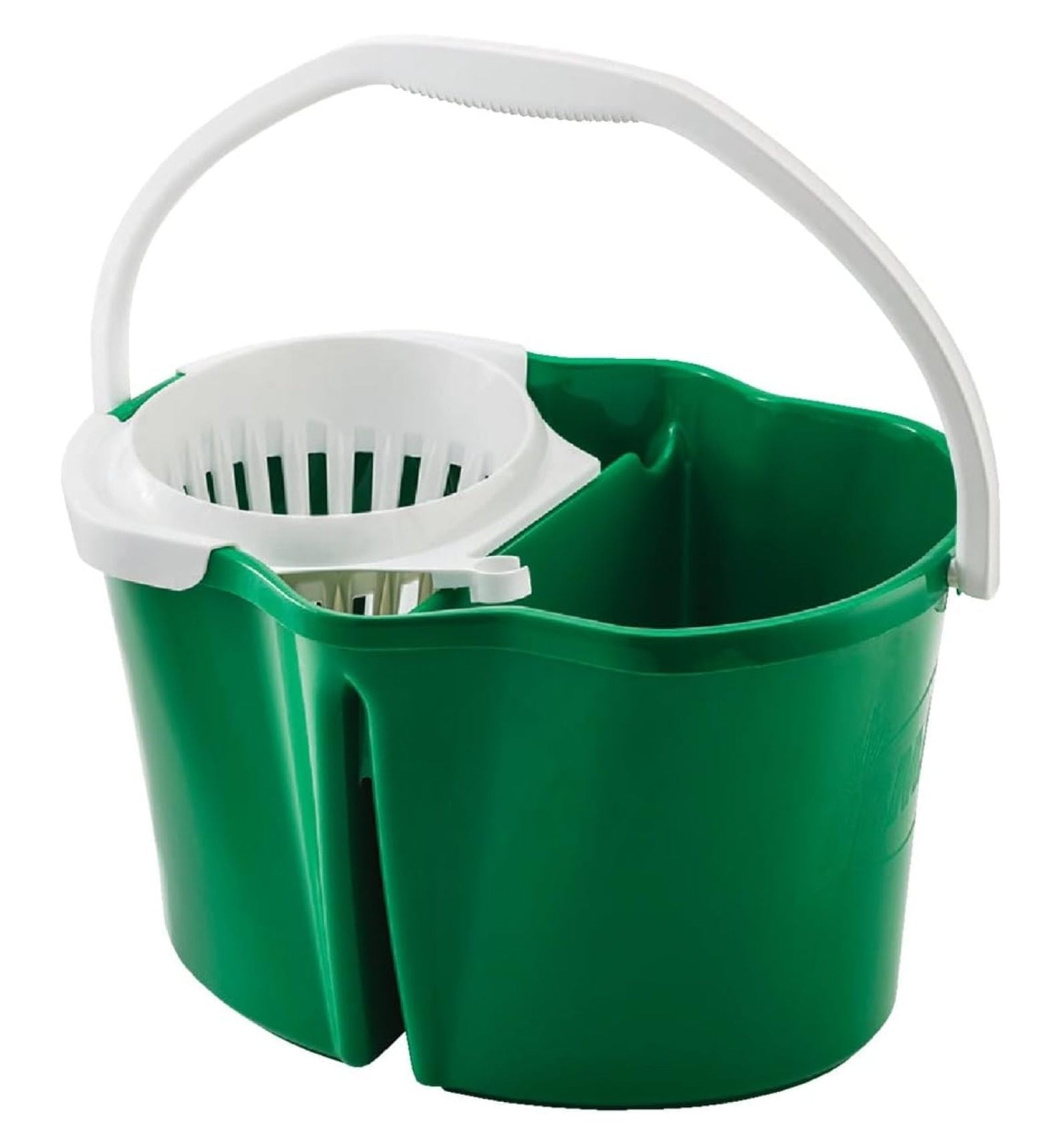 4 Gallon Bucket with Wringer - Clean & Rinse Mop Bucket with Snap-in ...