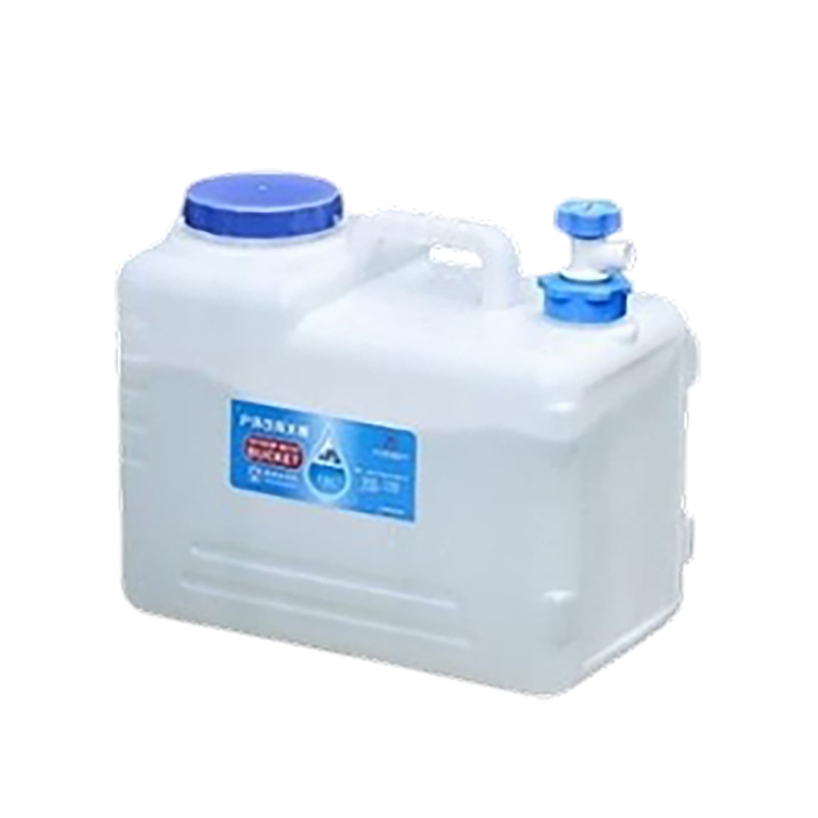 4 Gallon Water Container with Spigot - 15L Portable Camping Water Jug ...