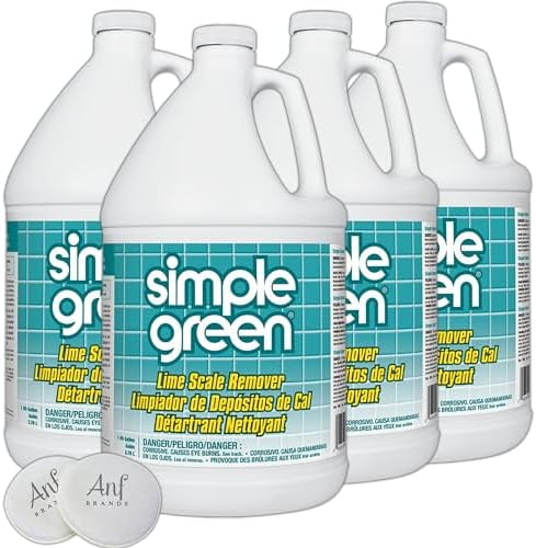 (4 Gallons) - Simple Green Lime Scale Remover/Sponge 50128 - Walmart.com