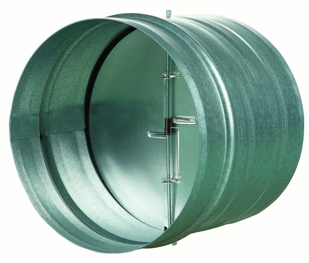 4'' inch Galvanized Steel Backdraft Damper with Rubber Gasket for Round ...