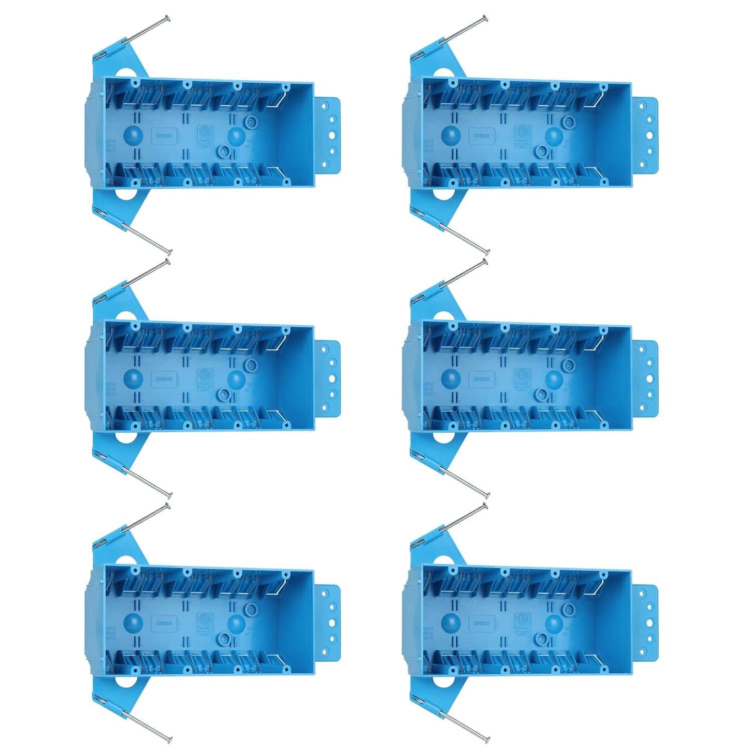 4-Gang PVC Electrical Box，New Work Junction Box for Manufactured Homes ...