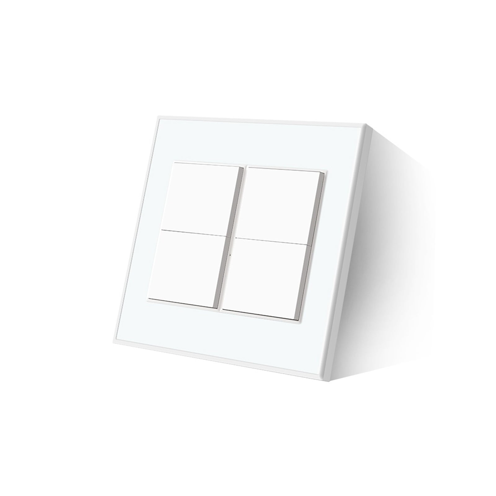 4 Gangs Smart Wall Light Switch Neutral Required Push Button ...