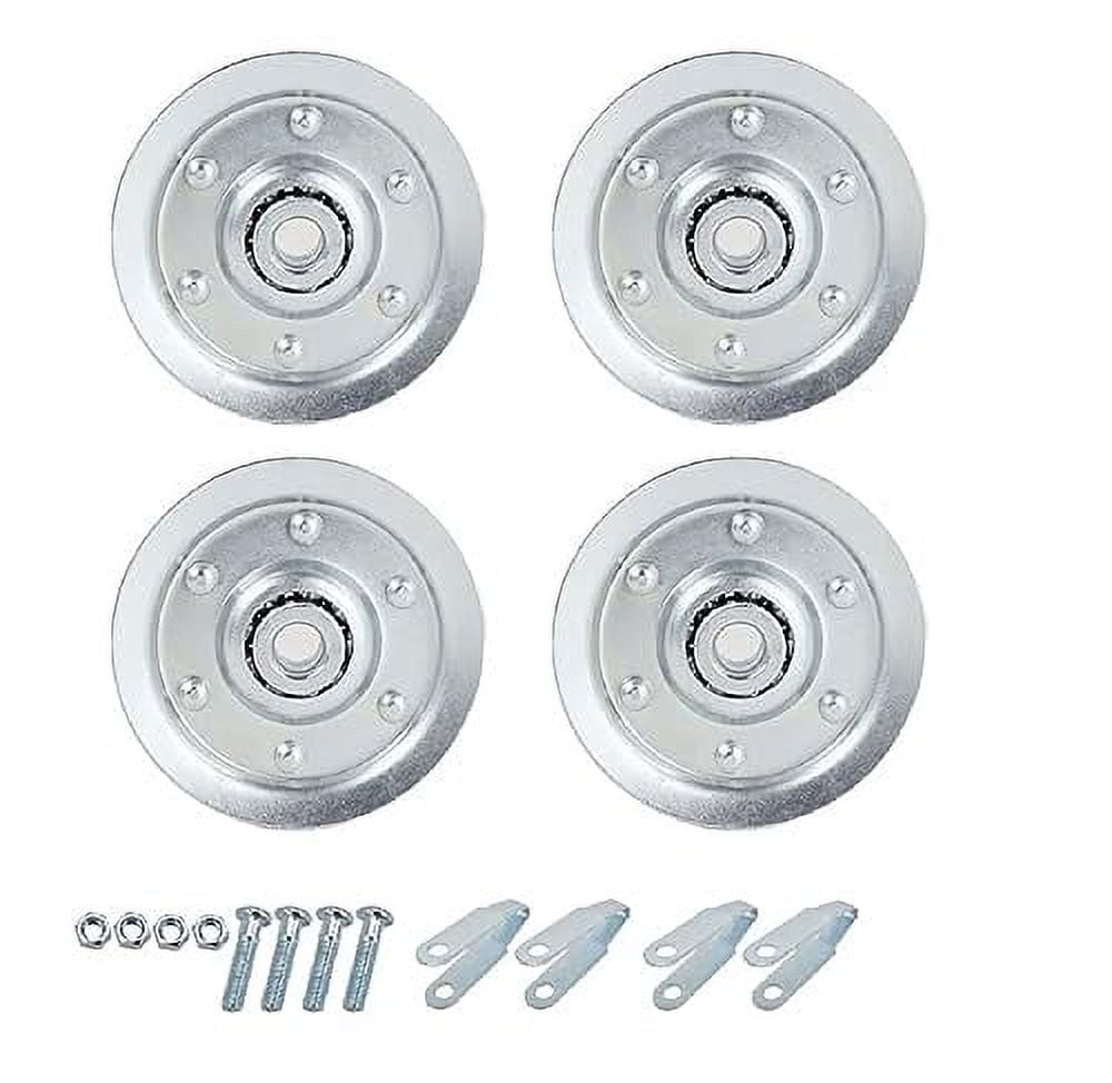 4" Garage Door Pulley, 1/8" - 400 LB Load, with Sheave Pulley, Clevis ...