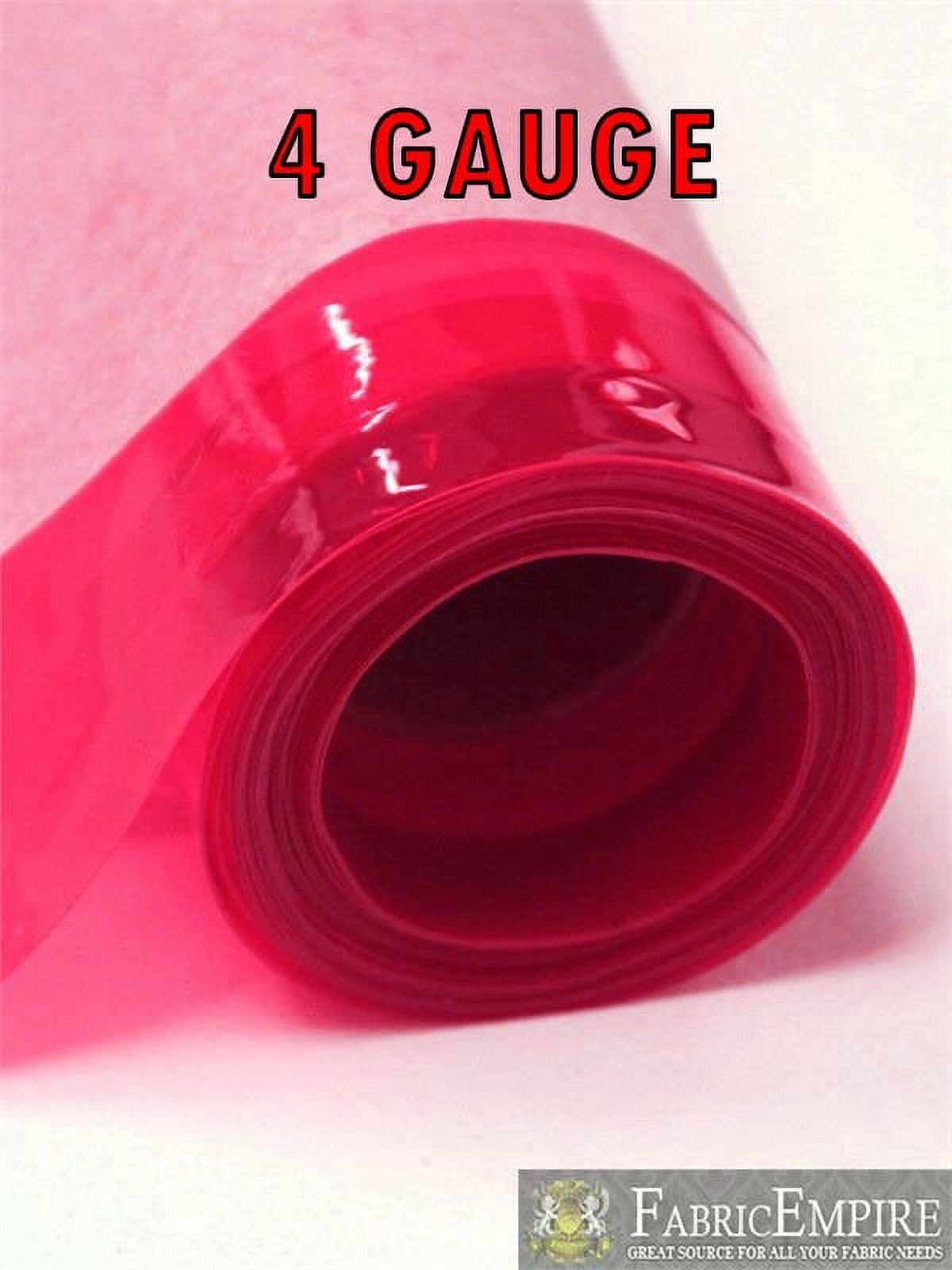 Fabric Empire, 4 Gauge Hot Pink Vinyl Fabric, Transparent Waterproof ...