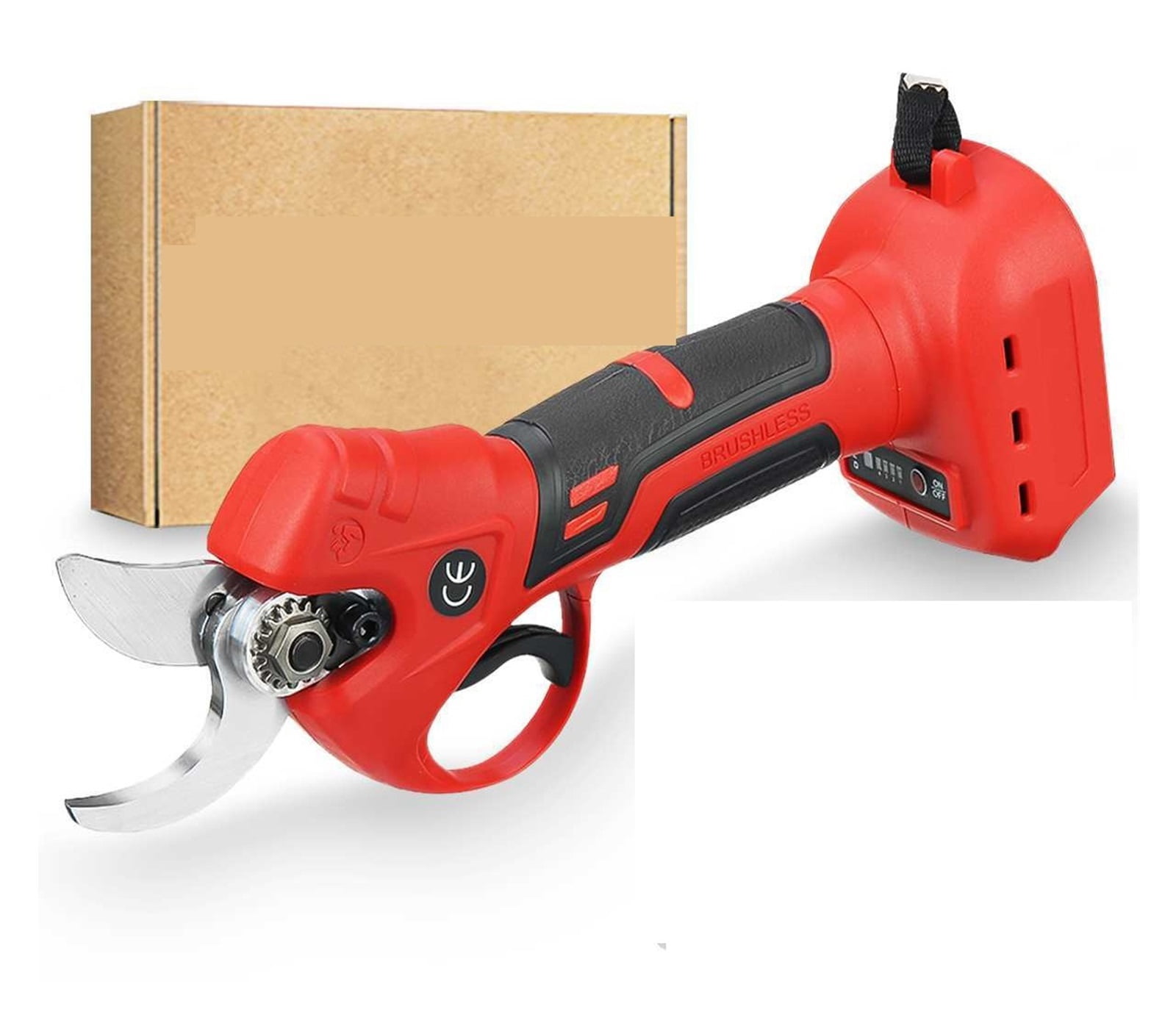 4 Gear Brushless Cordless Pruner Shear Efficient Fruit Tree Bonsai ...