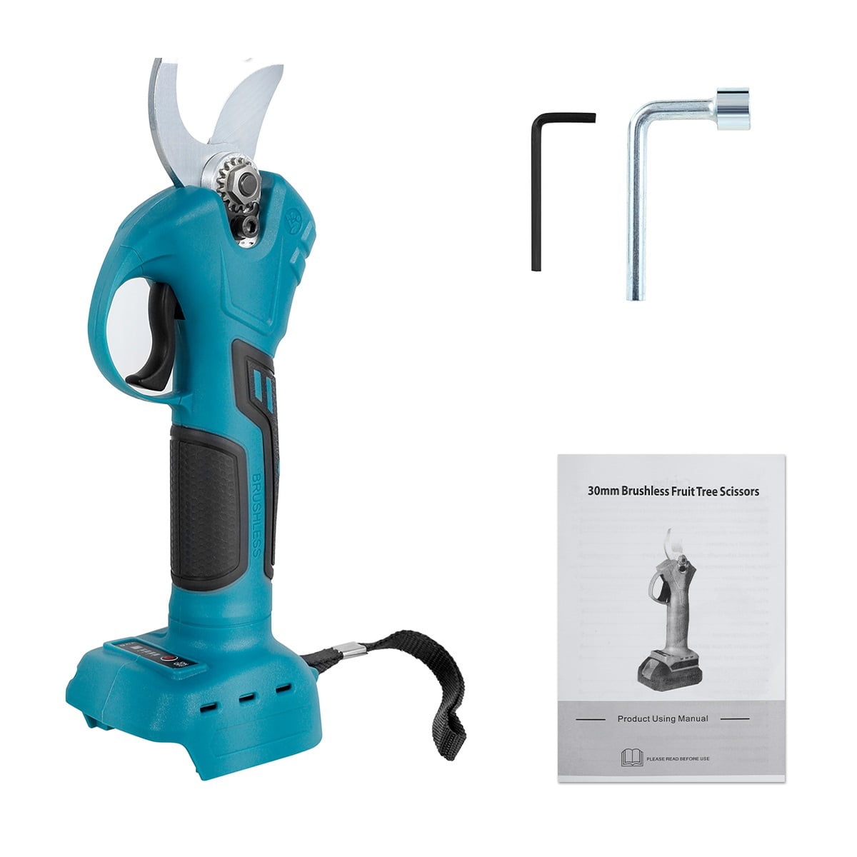 4 Gear Electric Pruning Shear Cordless Brushless Pruner Efficient Fruit ...