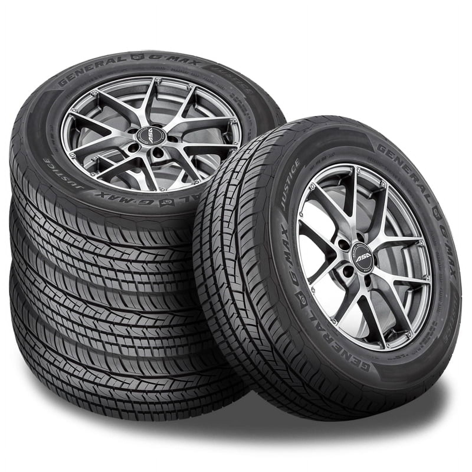 4 General G-Max AS-07 225/45R19 92W All Season Performance 50K Mi ...