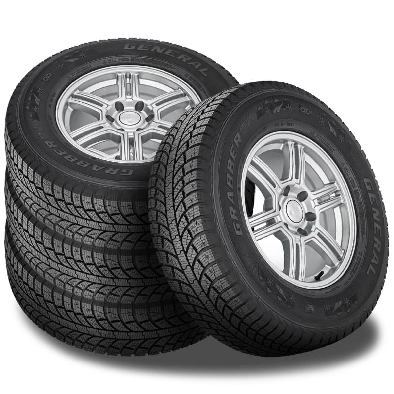 4 General Grabber APT 225/65R17 102H Snow Certified 3PMSF All Terrain ...