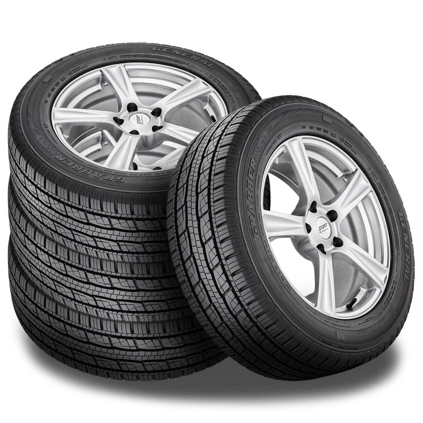 4 General Grabber HD VAN 235/65R16 121/119R Commercial Cargo Van Truck ...