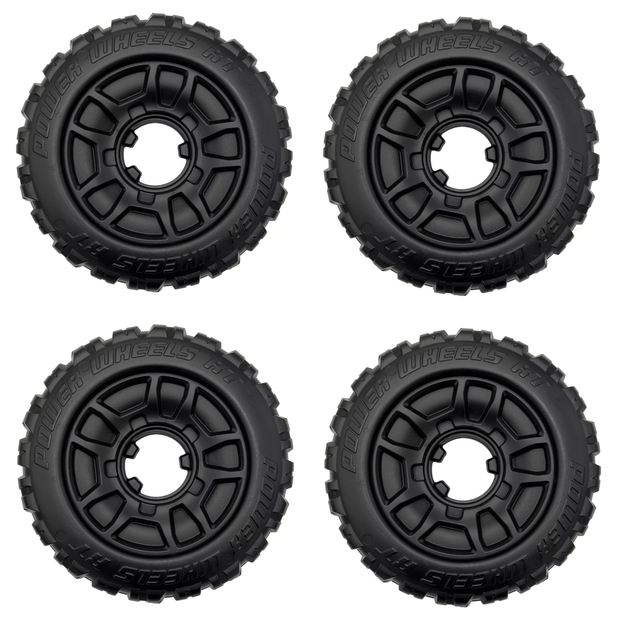 4 Genuine Power Wheels 3900-8587 Jeep Wheel Preschool Series For HMB23 ...