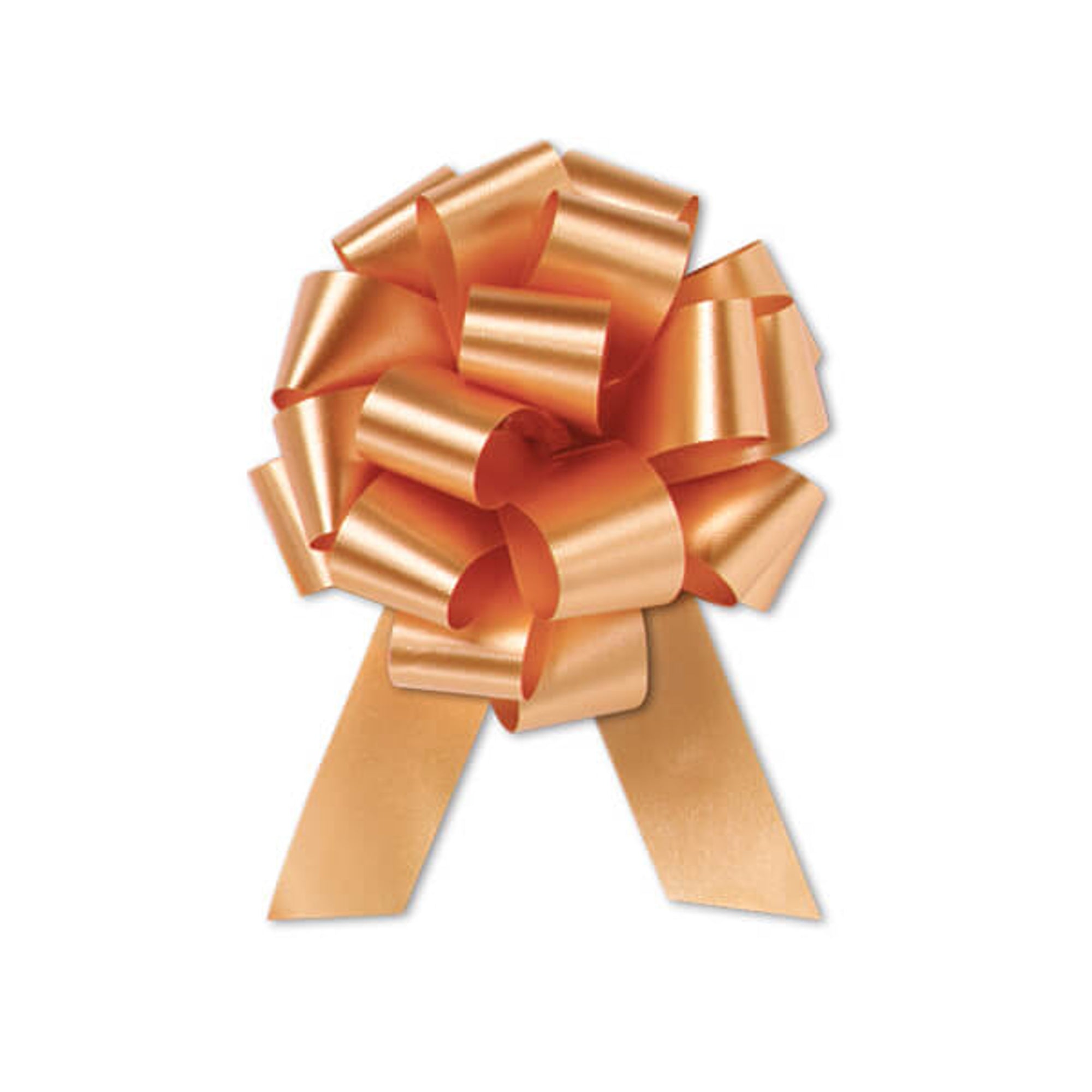 4" Gold Classic Pull Bow (18 Loops) - 2 Bows - Walmart.com