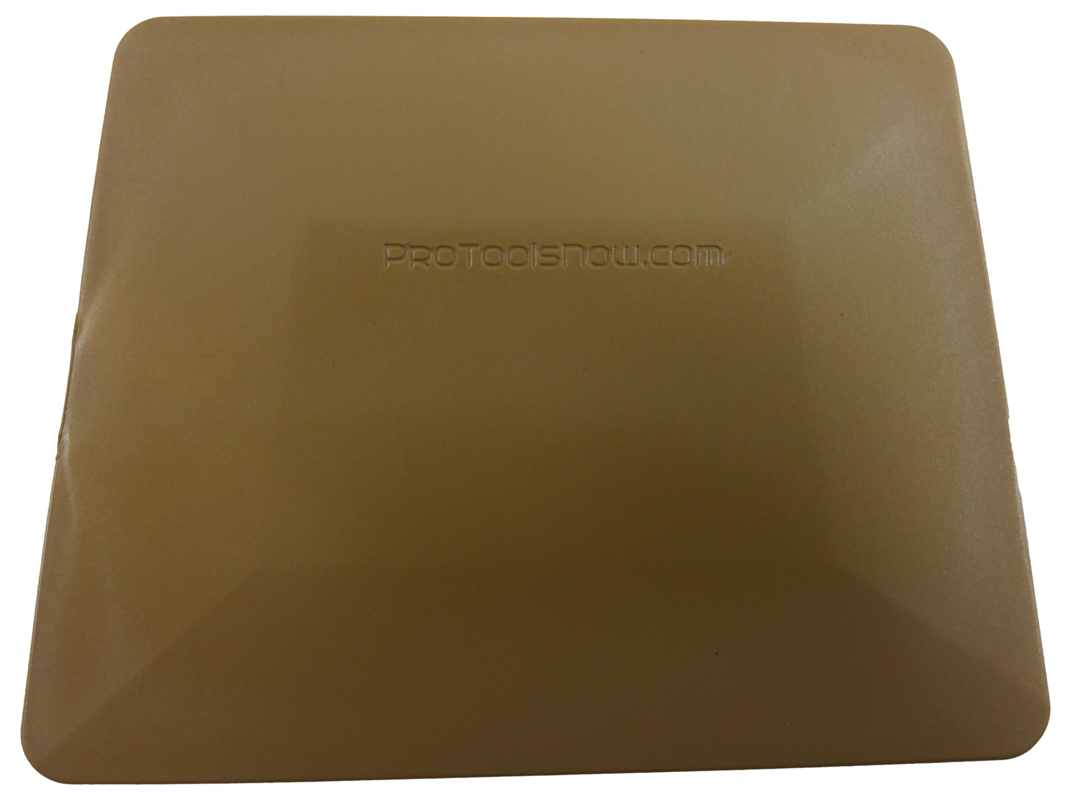 4" Gold Teflon Hard Card Auto Glass Window Film Tint Installation Tool ...