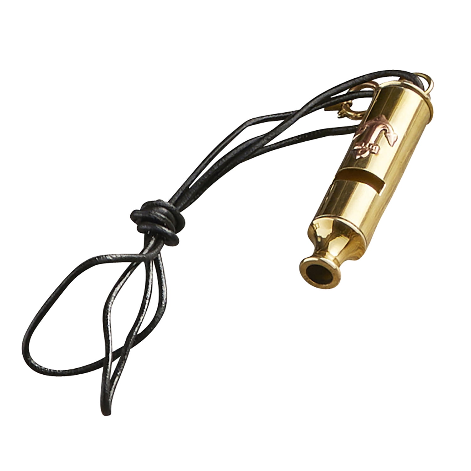 4" Gold Whistle With Anchor Cross Design - Walmart.com