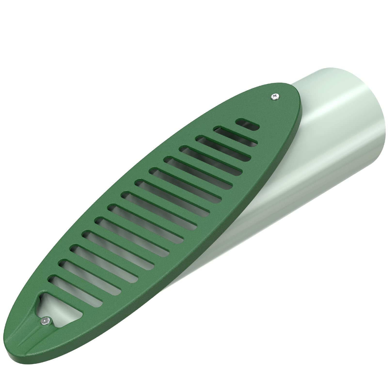 4 in Green Angled Drainage Grate Yard Drain, Yard Drain Emitter for ...