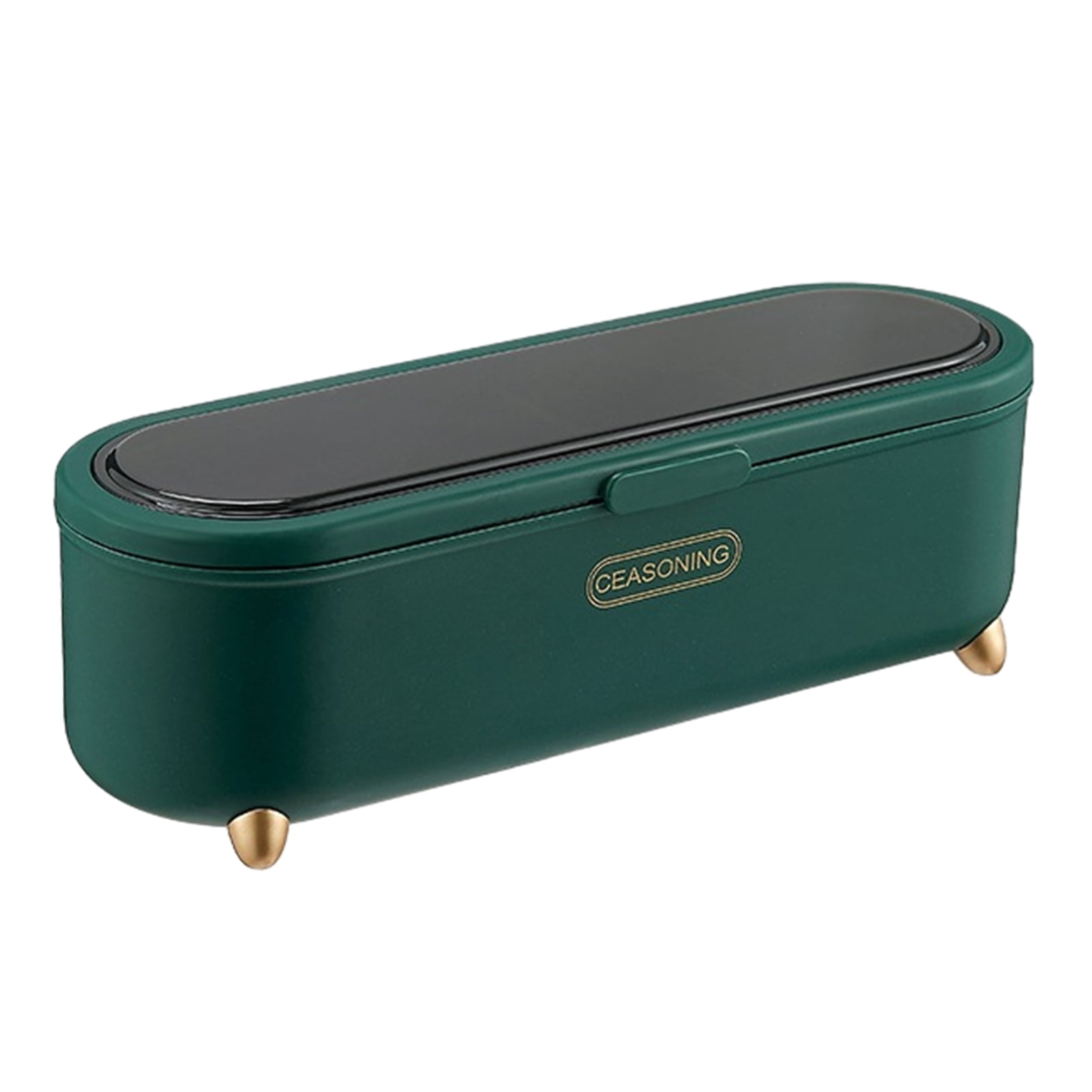 4 Grid Seasoning Box Large Capacity Sealed Spice Jar Multi-Purpose ...