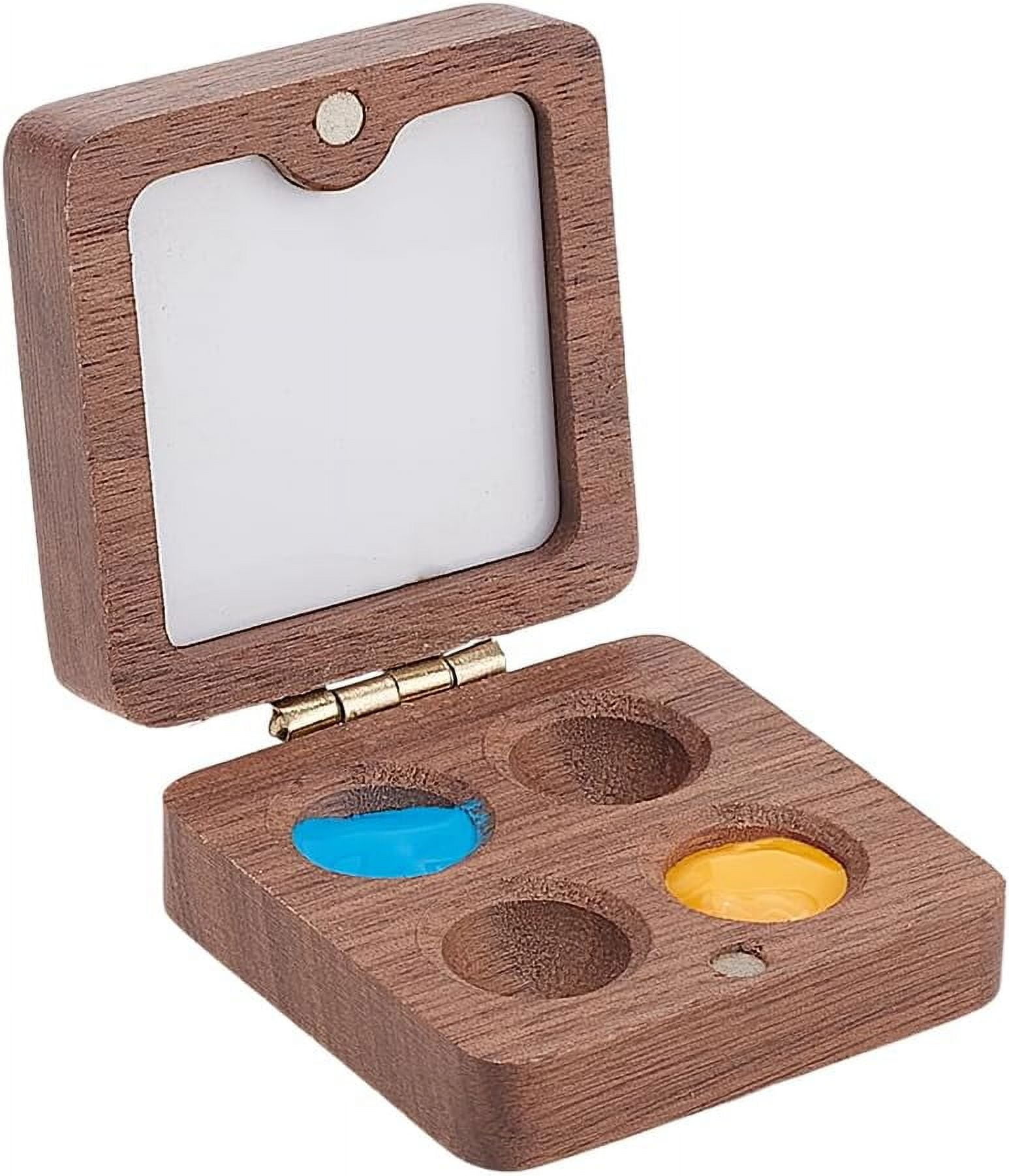 4 Grids Mini Portable Watercolor Palette Sketchbook Palette Travel ...