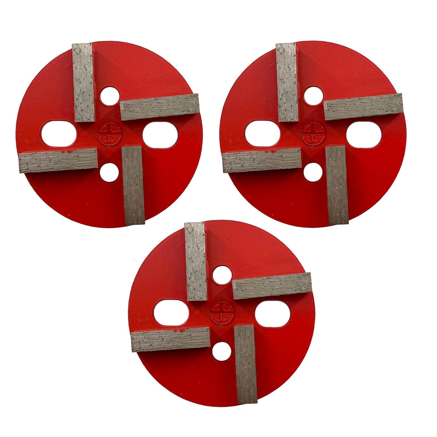 4" Grinding Discs for Cheers and Jiansong Floor Grinders, Set of 3, Wet ...