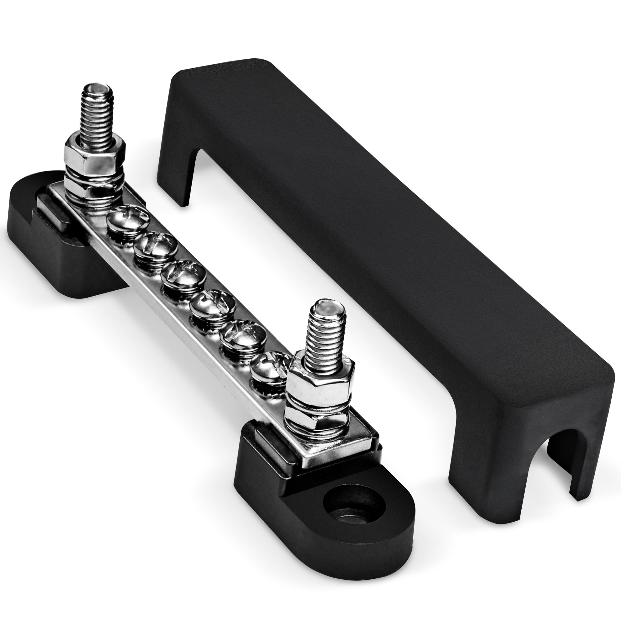 4" Ground Power Distribution Terminal Block Battery Bus Bar - Max 300V ...